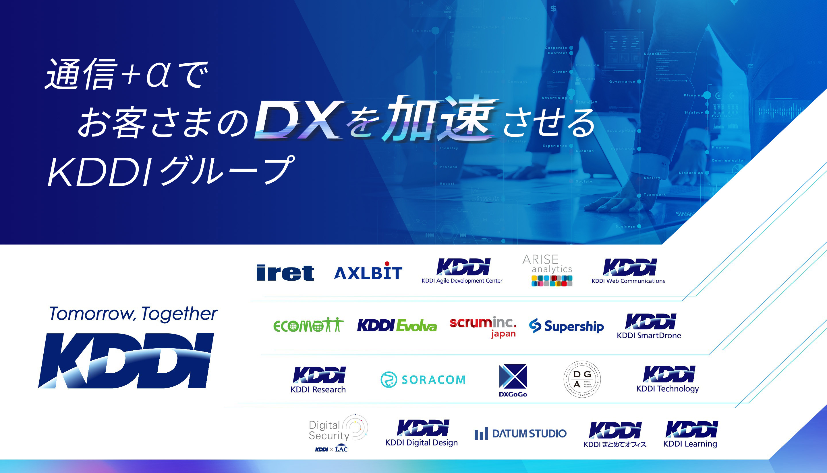 KDDIのDXとは？ | KDDIのDX | 法人・ビジネス向け | KDDI株式会社